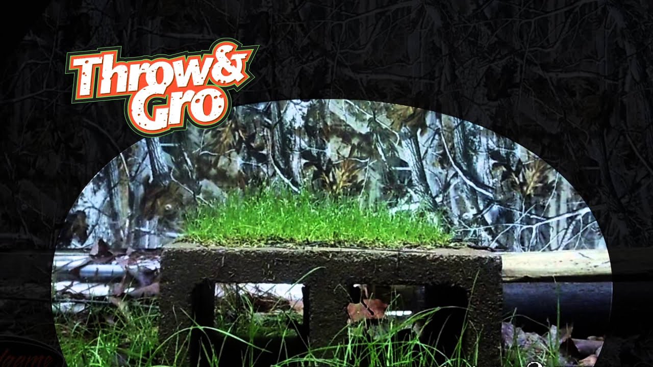 Throw & Gro Cinder Block - YouTube