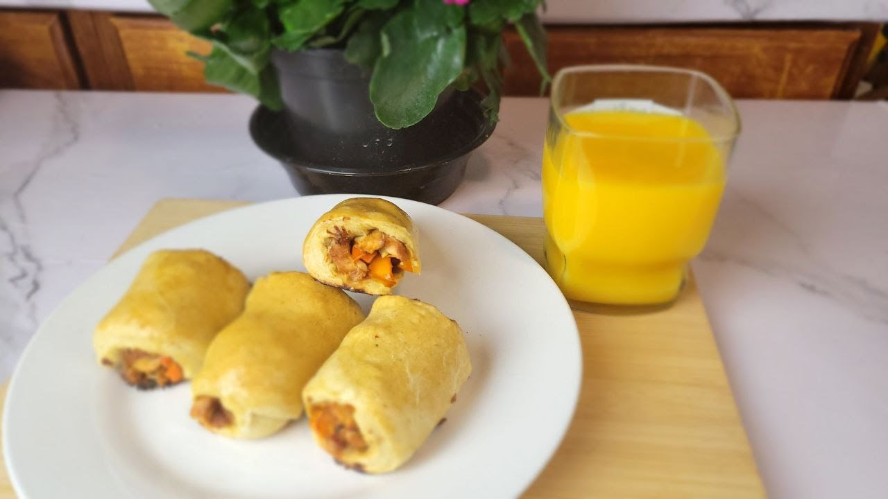 Easy Chicken Roll Recipe for a Quick Snack- Chek's Cuisine #food # ...