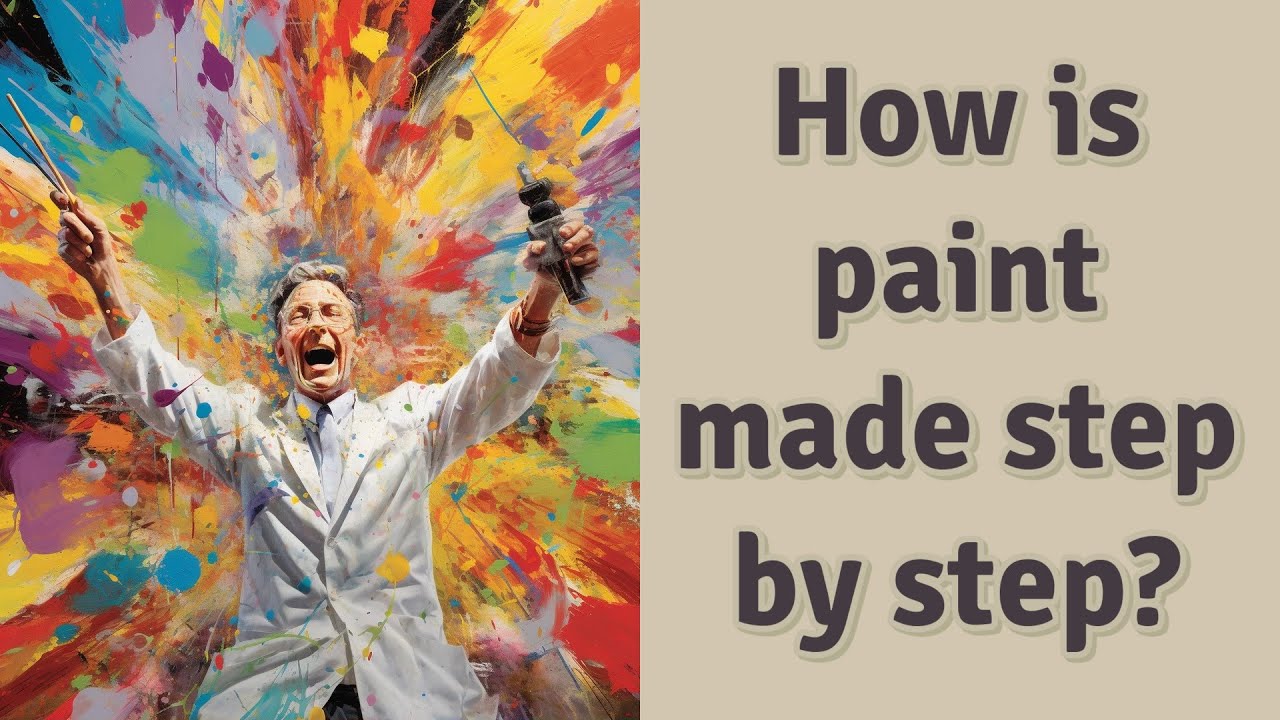 How is paint made step by step? - YouTube