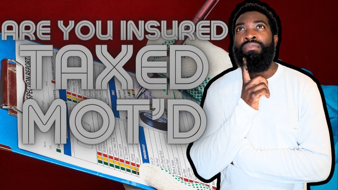 How to Check Car Insurance, MOT & TAX In The UK | Tutorial 2023।। # ...