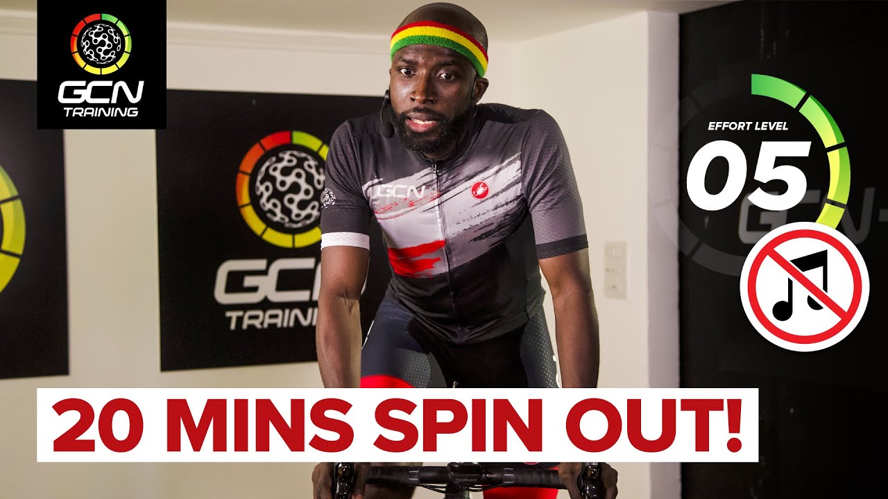 20 Minute Spin Training Session Without Music 🔇 | Time To Spin Out ...