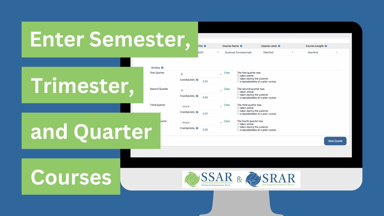 2024-2025 How to Enter Semester, Trimester, or Quarter Grades - YouTube