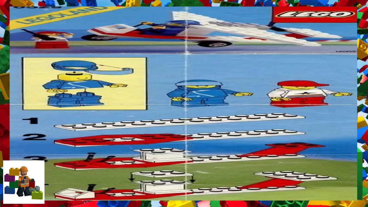 LEGO instructions - Town - Flight - 6529 - Ultra Lite I - YouTube