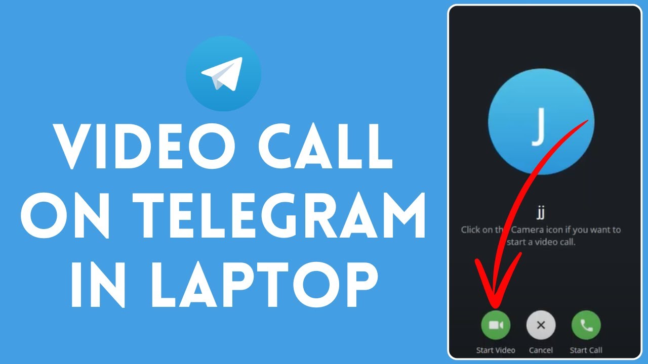 How to Video Call on Telegram in Laptop (2024) | Telegram Tutorial ...