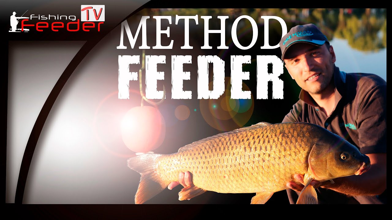 Flat Method Feeder на коммерческом водоеме (www.Feederfishing.tv) - YouTube