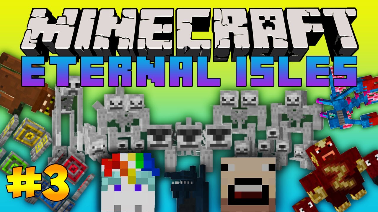 Minecraft | ETERNAL ISLES | Modded SMP: Ep. 3- FISHING TREASURE! - YouTube