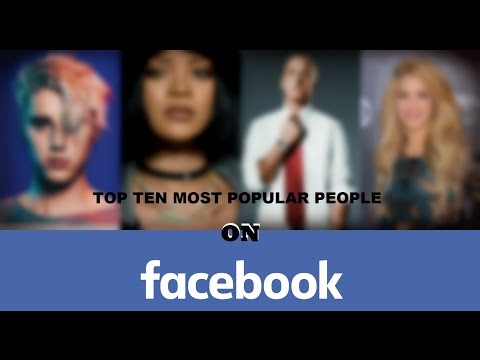 Top 10 | Most Popular People In Facebook - [2017]