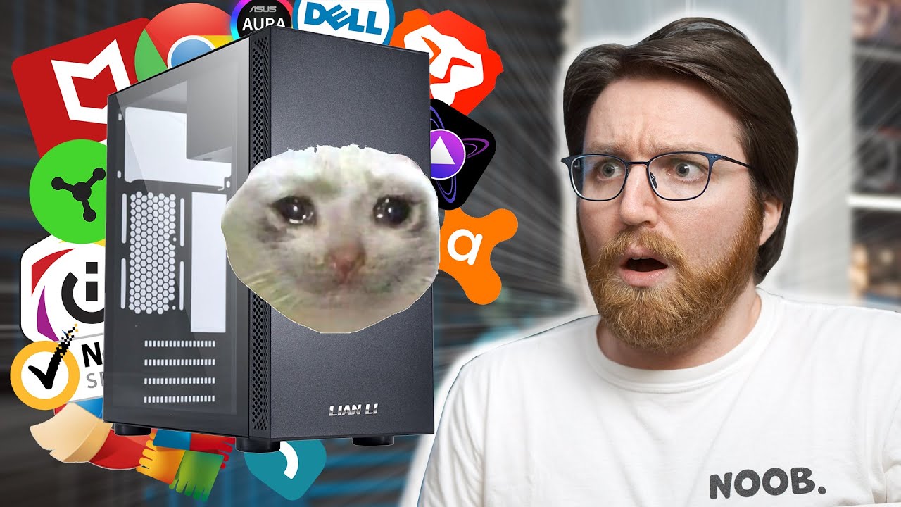 Destroying My Gaming PC With BLOATWARE - YouTube