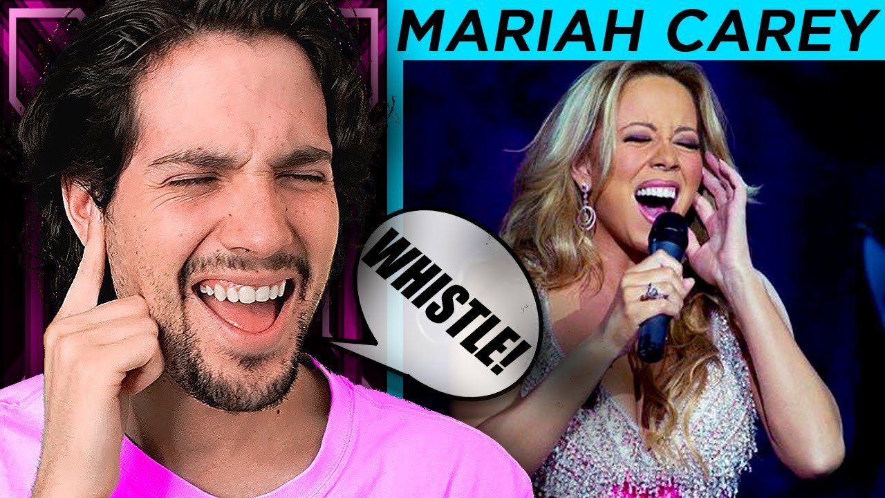 WOW! Mariah Carey y sus Whistle Notes - YouTube