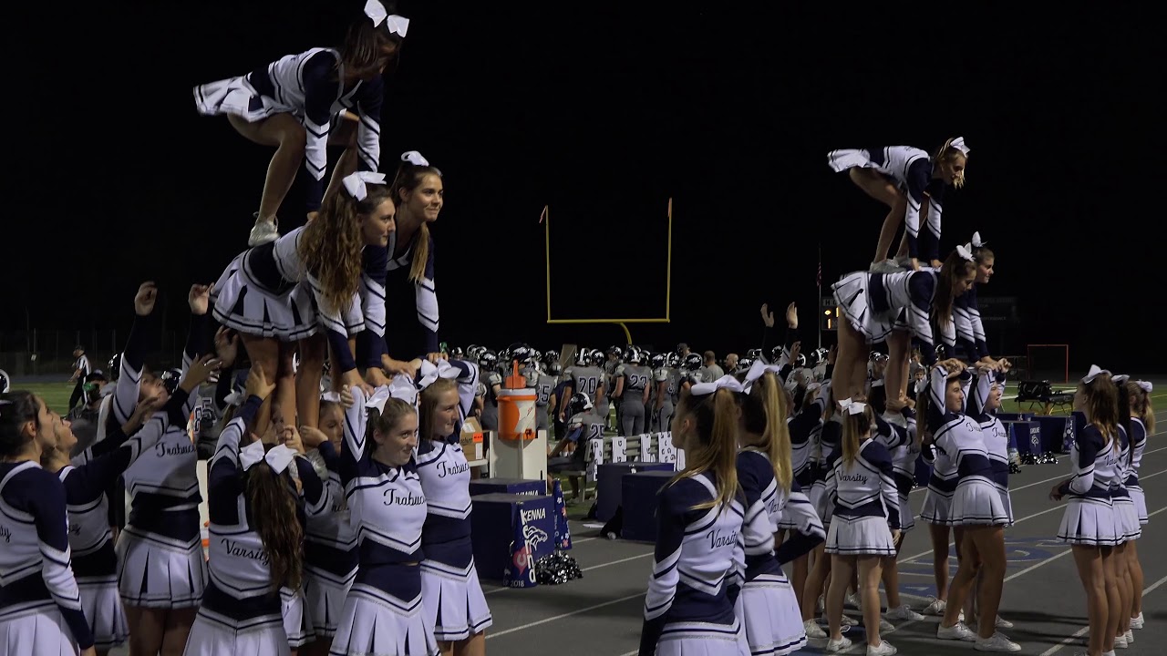 THHS Cheer Pyramid vs. Fullerton 2017-09-01 - YouTube