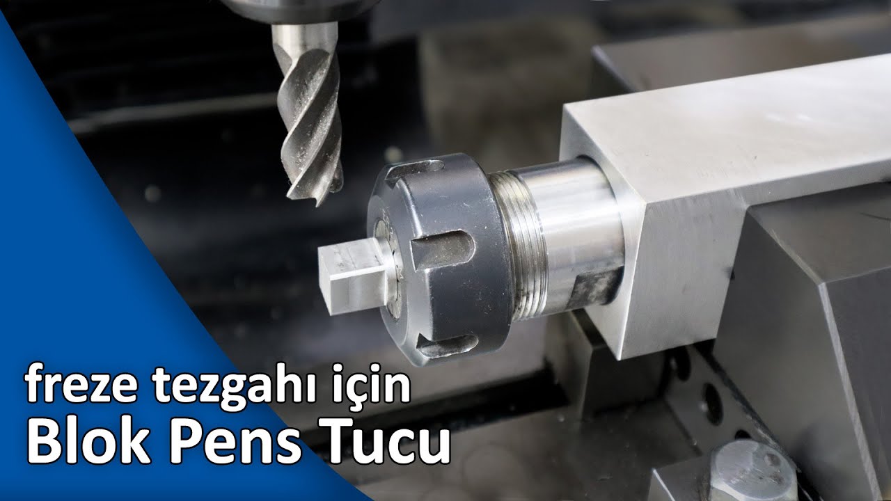 DIY: Freze için Kare Pens Bloğu Nasıl Yapılır? - YouTube