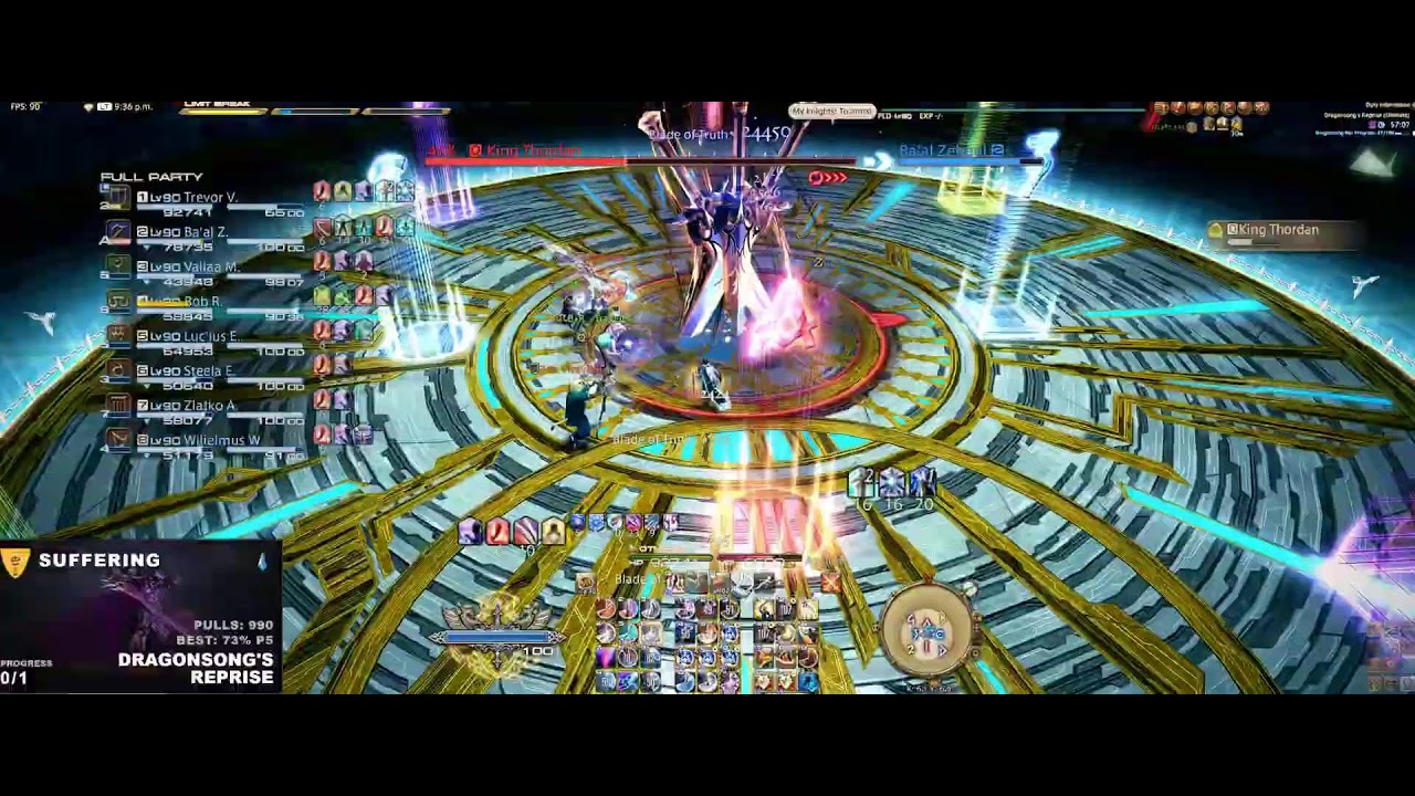 FFXIV DSR Prog - Tank POV - YouTube