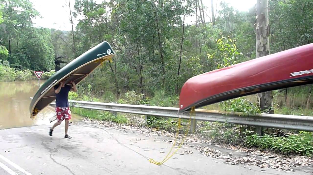 Canoeing the Colo River in Flood Pt7 - YouTube