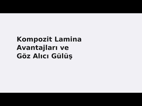 Kompozit Lamina Avantajları ve Göz Alıcı Gülüş Dönüşümü Sırları