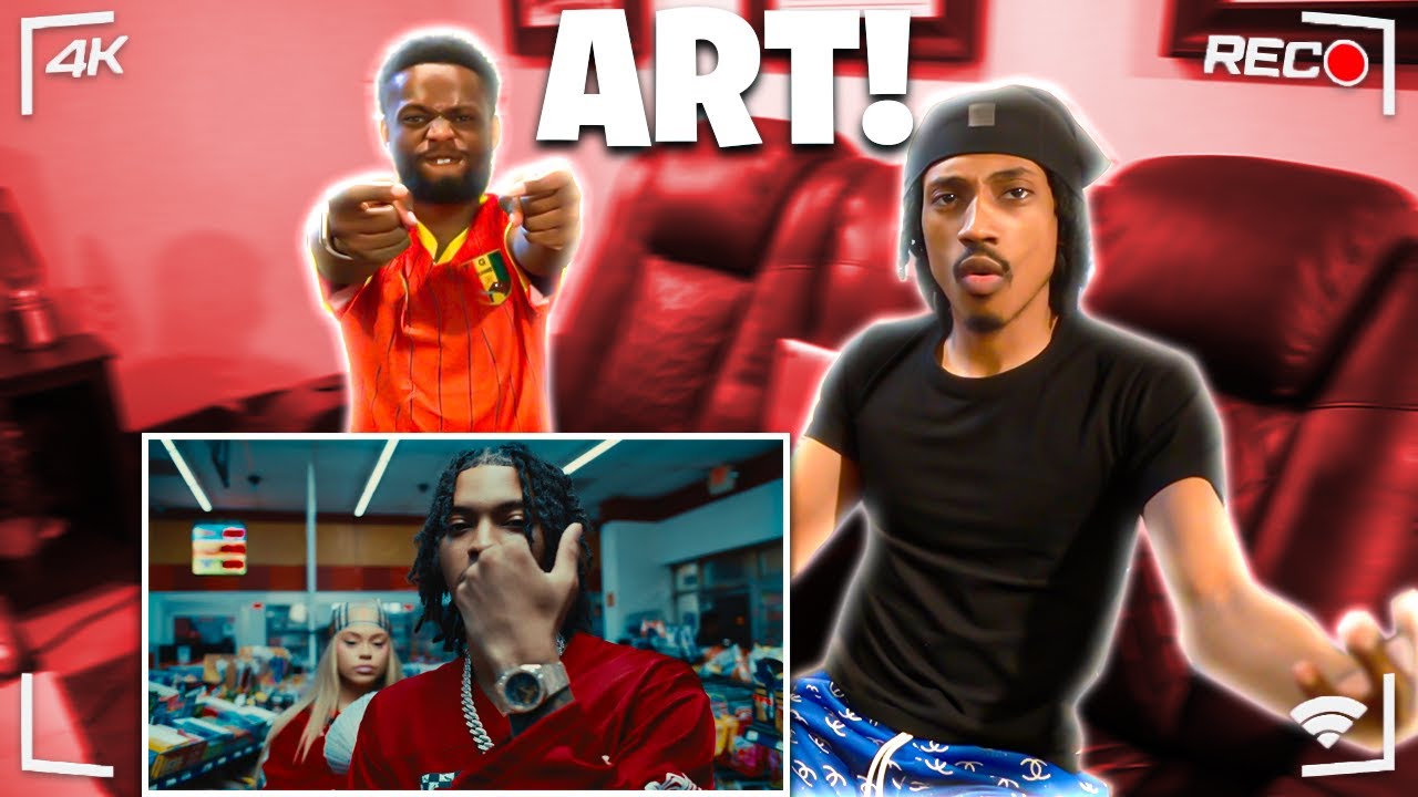 AMERICANS REACT TO NEMZZZ x LATTO - ART ! - YouTube