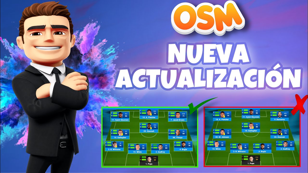 OSM 2021 | ⚡️ LA PRÓXIMA ACTUALIZACIÓN DE ONLINE SOCCER MANAGER ES ...