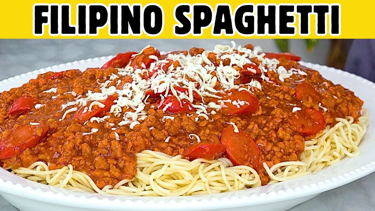Filipino Spaghetti - YouTube