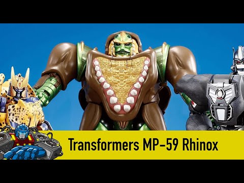 Transformers Masterpiece MP-59 Rhinox - YouTube