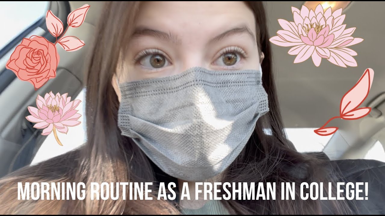 my morning routine as a freshman in college - YouTube