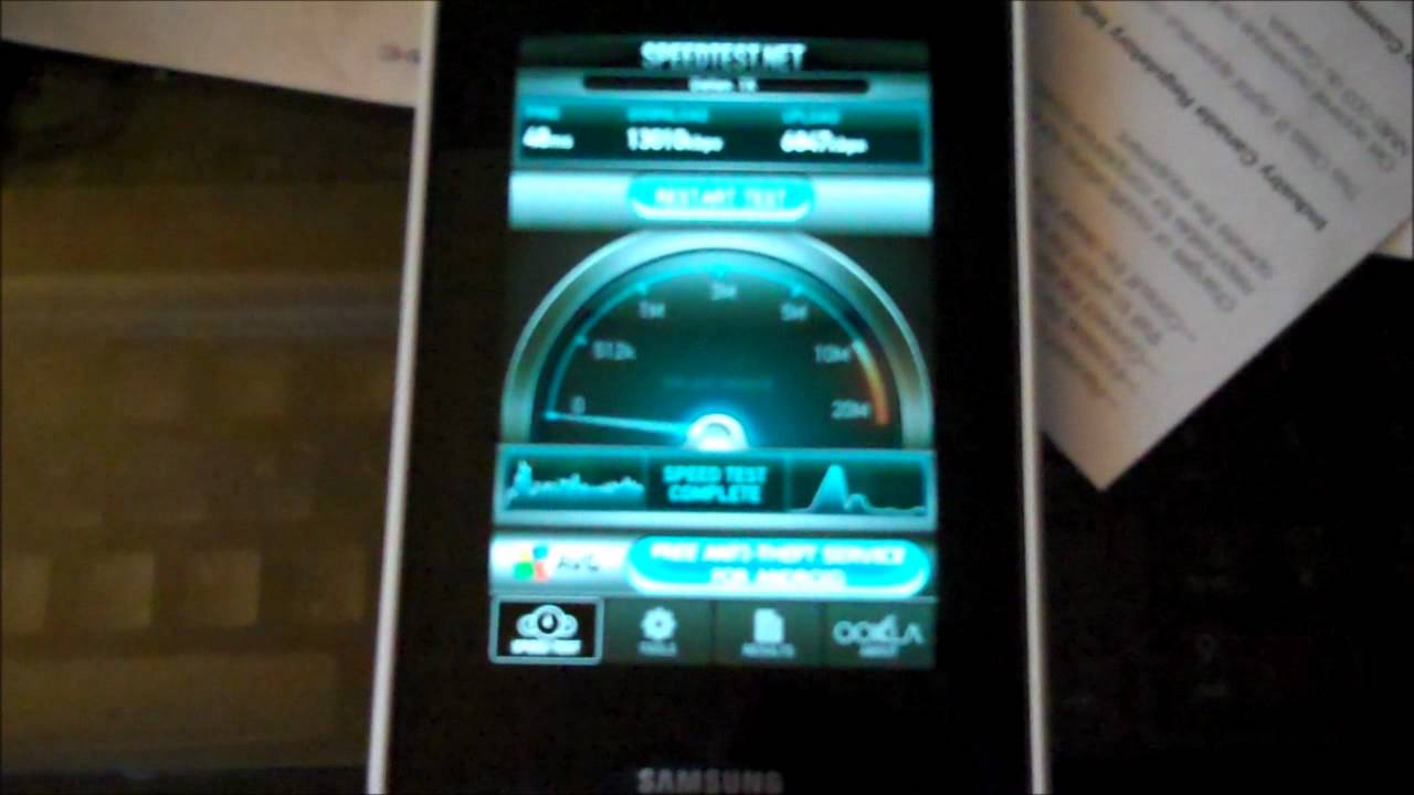 Cyanogenmod 9 on the Samsung Galaxy Note SGH i717 (AT&T) - YouTube