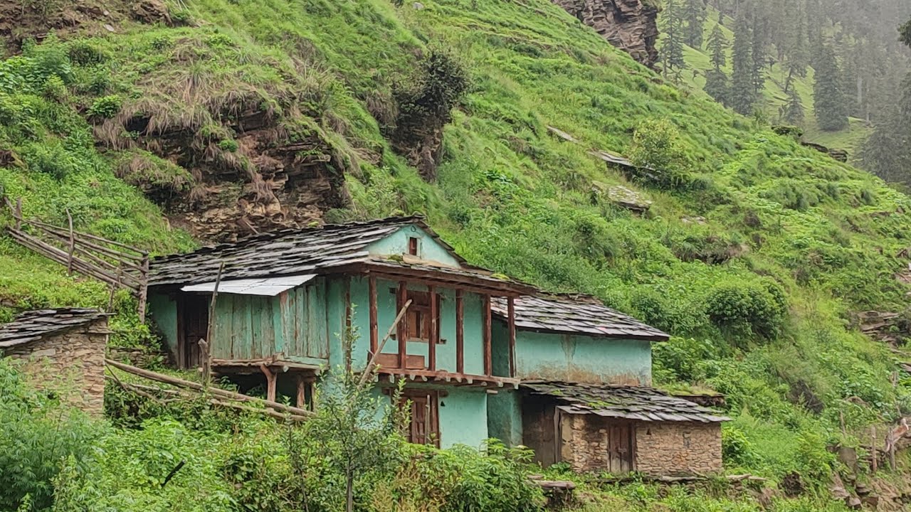 Beautiful Nepali Mountain village life | Nepali Remote Rural village ...
