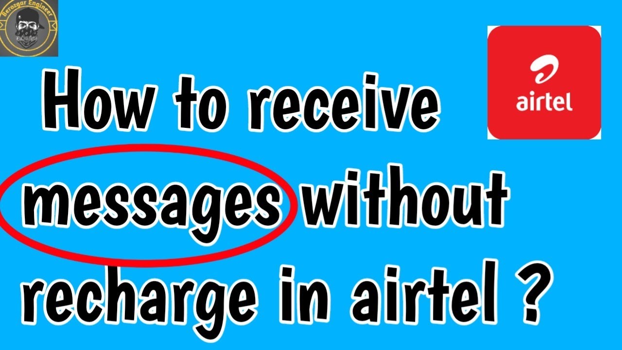 How To Receive Messages Without Recharge In Airtel Get Otp Without how-to-receive-messages-without-recharge-in-airtel-get-otp-without