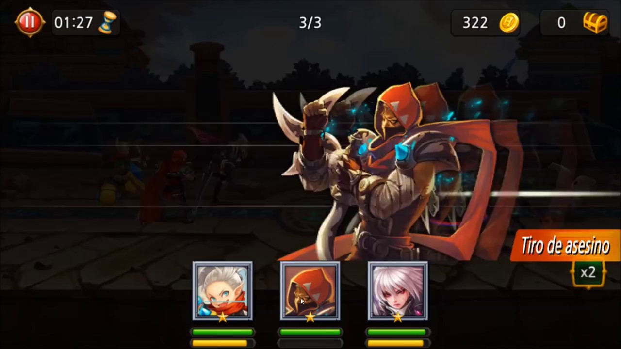 Blade Knights HD android game first look gameplay español - YouTube