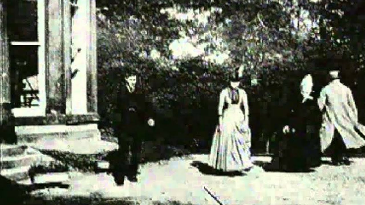 Roundhay Garden Scene - 1888 - First Video Ever Recorded - Looped - YouTube