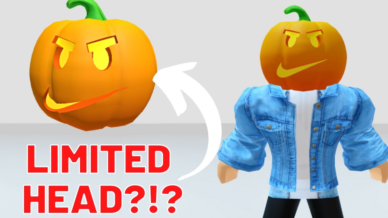 LIMITED HEAD?!? HOW TO GET THE SWOOSH-O-LANTERN 👻😱😎 | ROBLOX NIKELAND ...