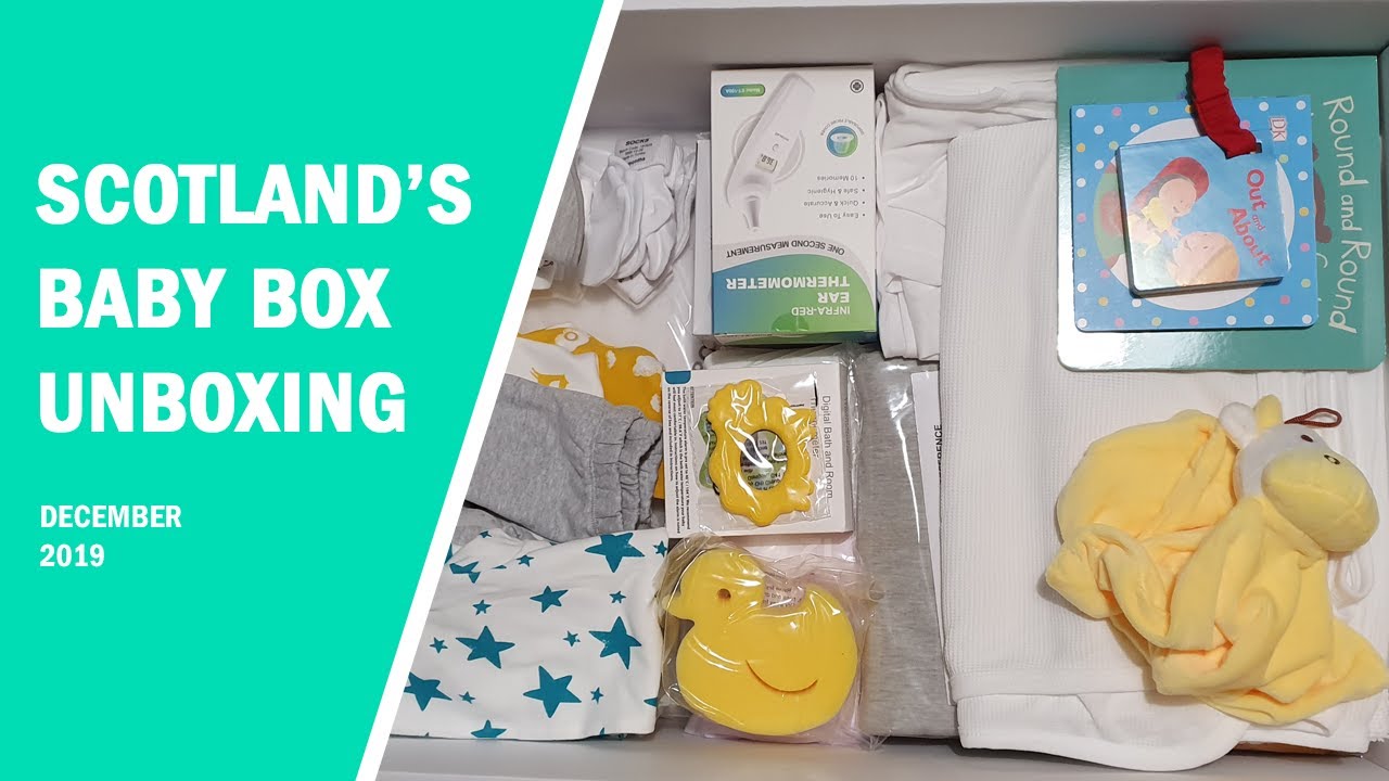 Scotland Baby Box Unboxing | What is it and what's inside? - YouTube