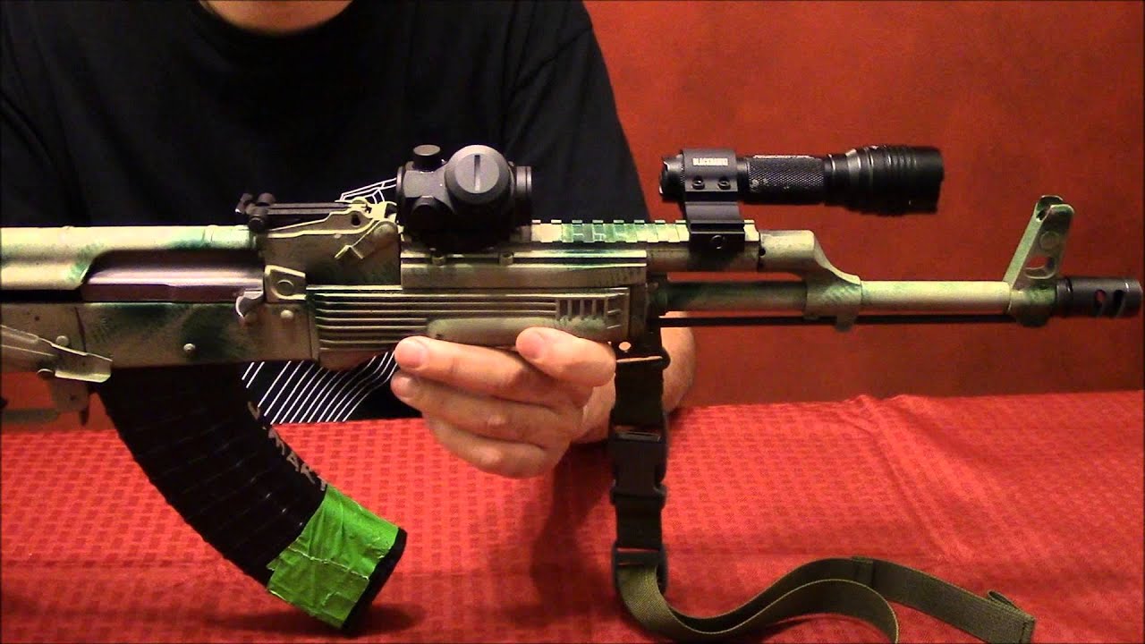 Setting Up A Fighting Rifle - YouTube