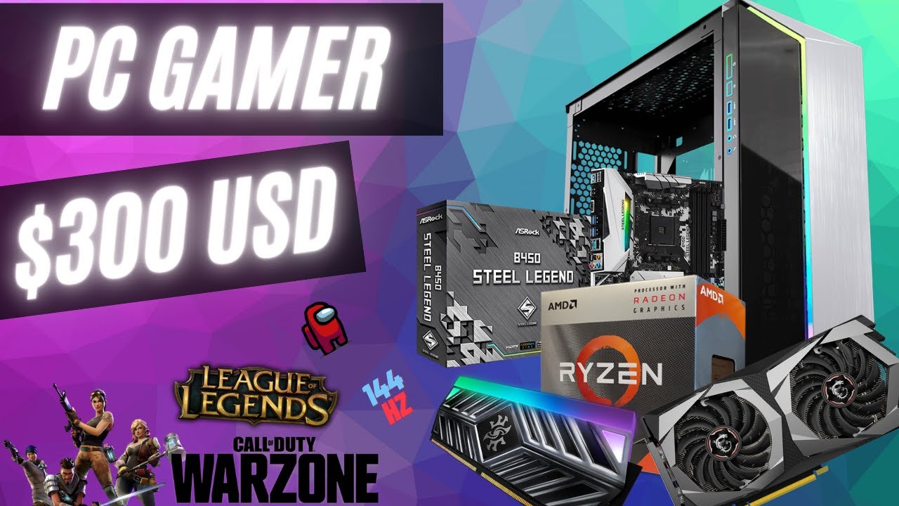 PC GAMER (AMD) SUPER BARATA ($350 USD) ENERO-FEBRERO - YouTube