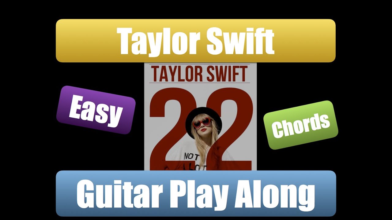 22 Taylor Swift Guitar Play Along Acoustic Performances from RED Album ...