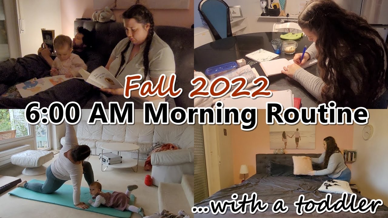 6 AM MORNING ROUTINE | FALL MORNING IN MY LIFE AS A YOUNG STAY AT HOME ...