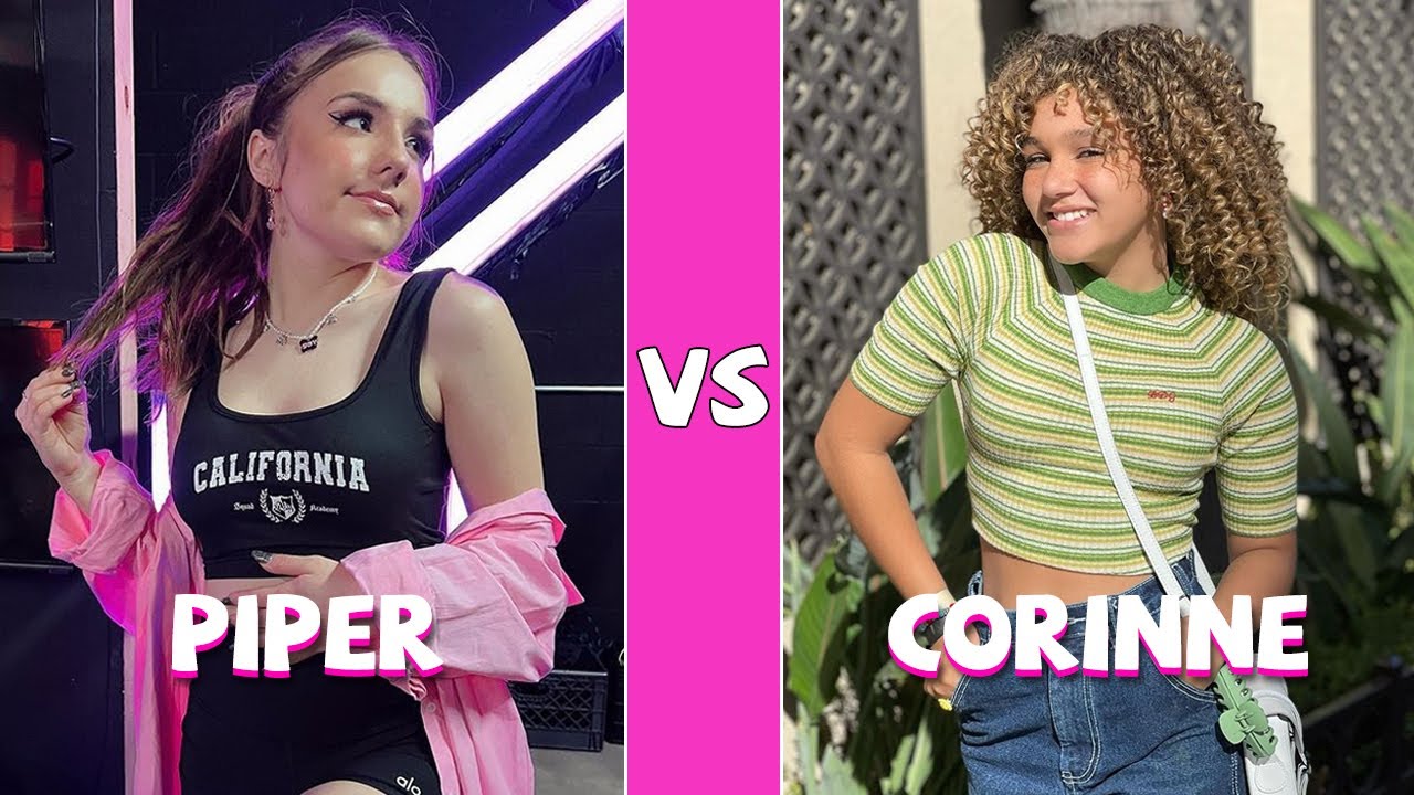 Video Piper Rockelle Vs Corinne Joy Tiktok Dances Compilation November 2021 Fap Tribute