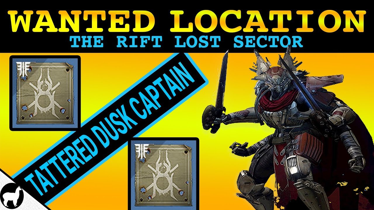 Wanted Tattered Dusk Captain Location | The Rift | Destiny 2 Forsaken ...