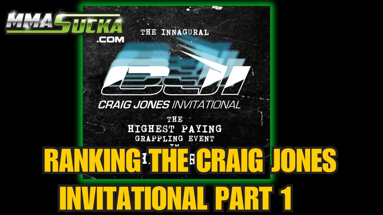 Grading The Craig Jones Invitational Competitors Part 1 - YouTube