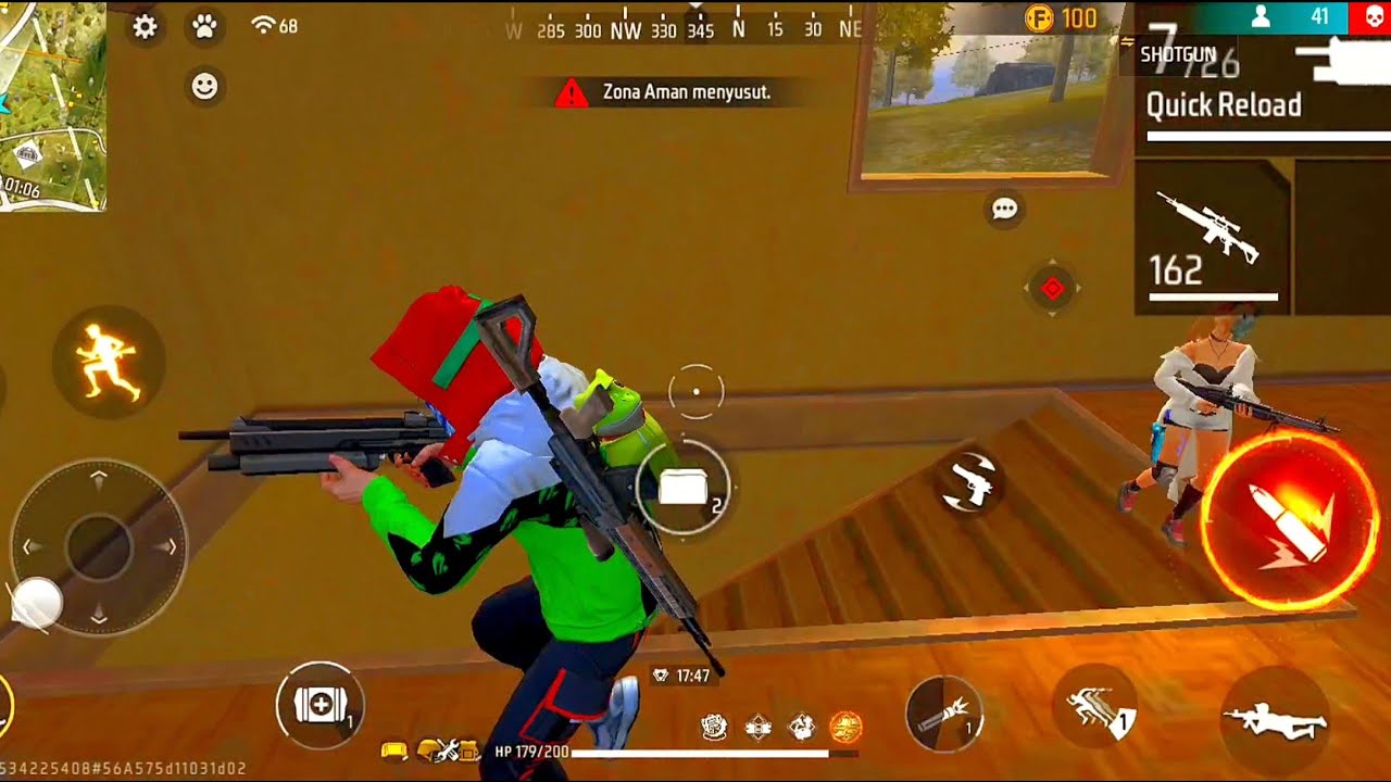 sang bocil ff main game free fire br ranked garena indonesia - YouTube