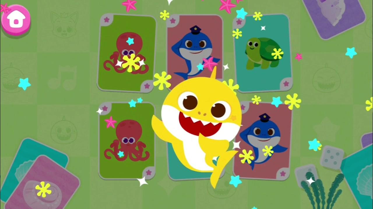 Baby Shark Game Matching Cards - Gameplay - YouTube