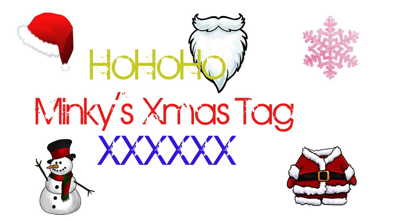ASMR ~ Minky's Xmas Tag - Softly Whispered *Headphones zone* - YouTube
