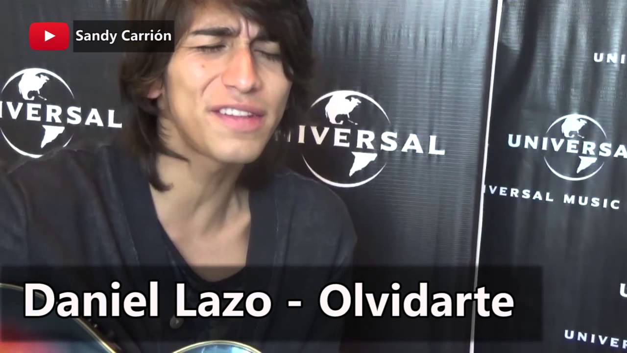 Daniel Lazo canta a capella "Olvidarte" - YouTube