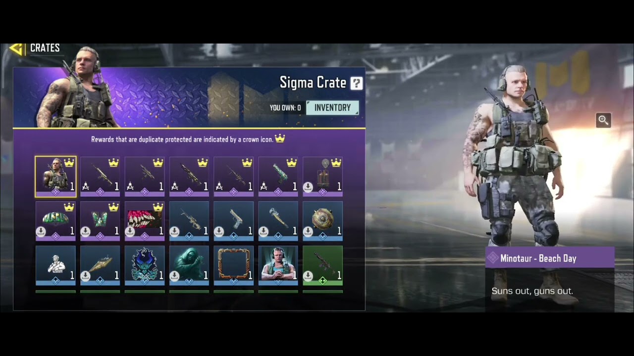 Sigma crates with geometry skins op free crates|| - YouTube