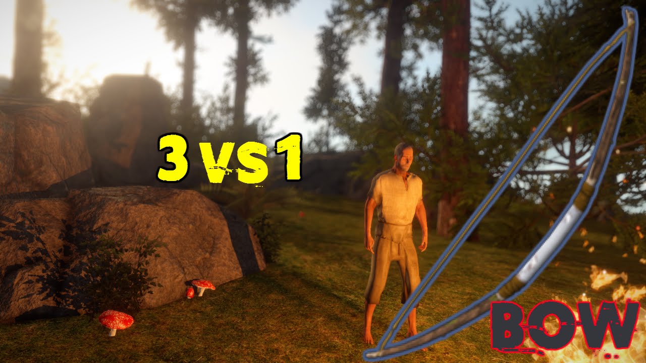 3vs1 BOW SKILLS | Rust - YouTube