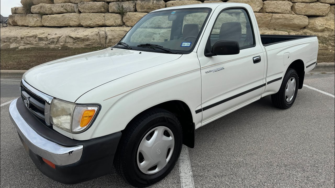 1998 Toyota Tacoma Low Miles - 2.4L 4 Cylinder - Single Cab - Walk ...