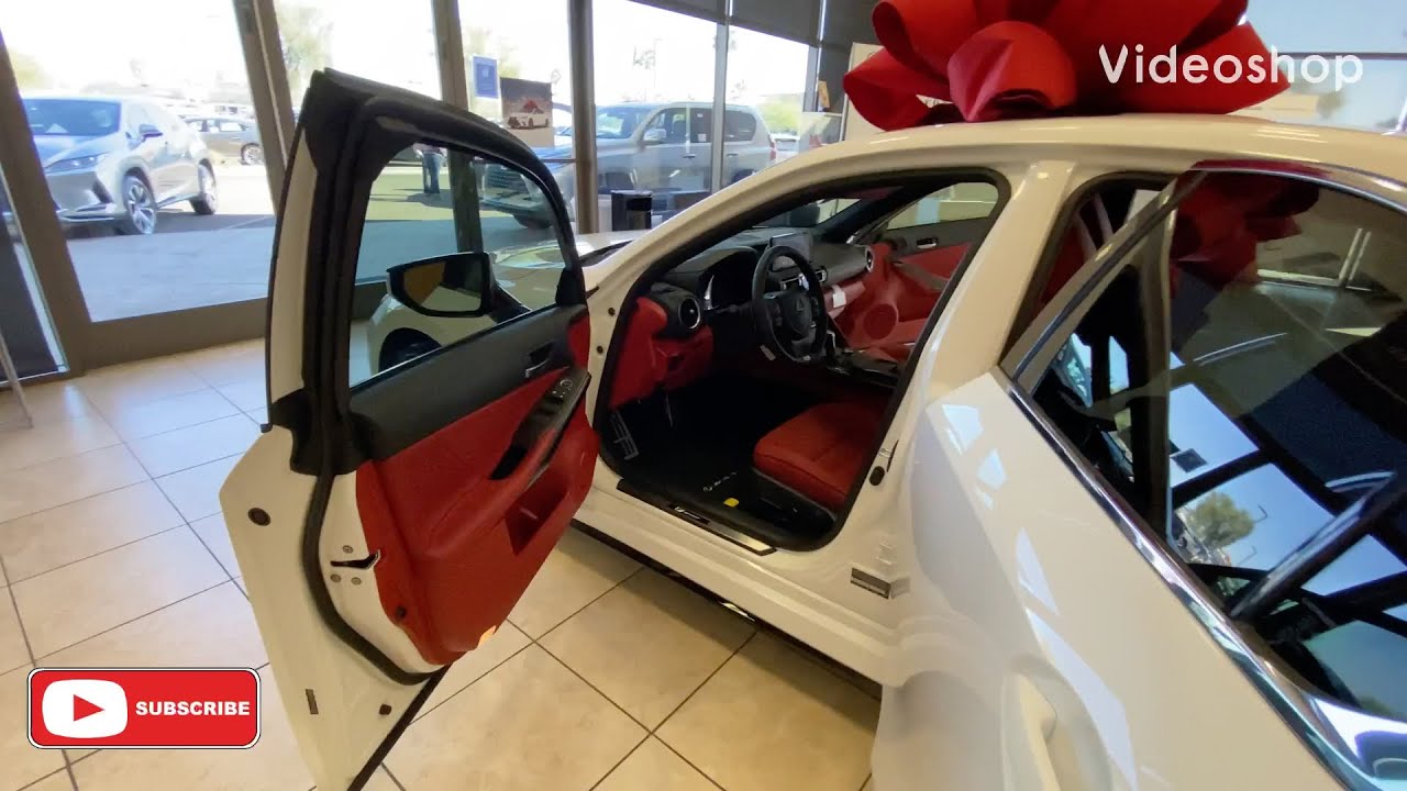 All-New 2021 Lexus IS 350 F Sport - Red Interior 😍 - YouTube