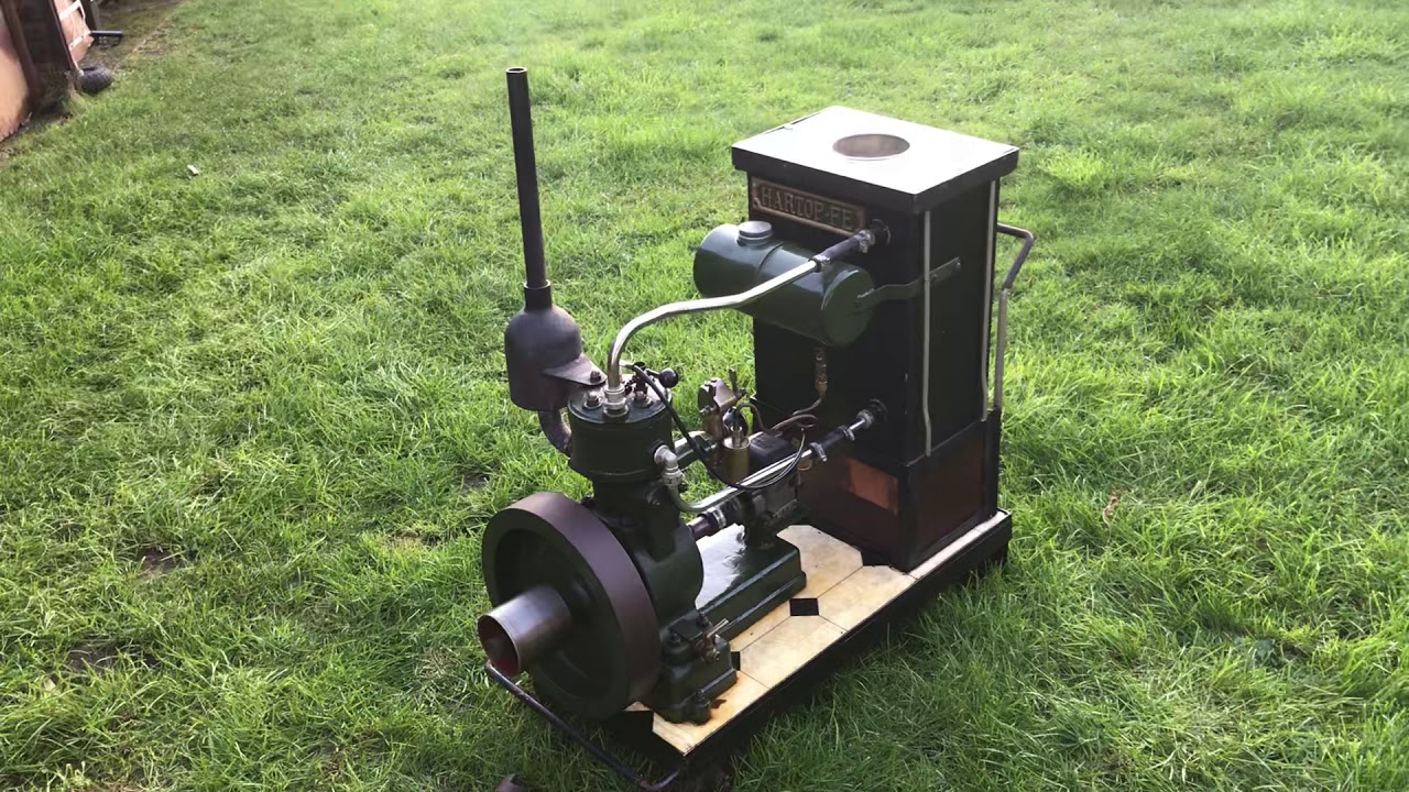 Frank Hartop FE 2 Stroke 1 1/4 hp Stationary Engine - YouTube