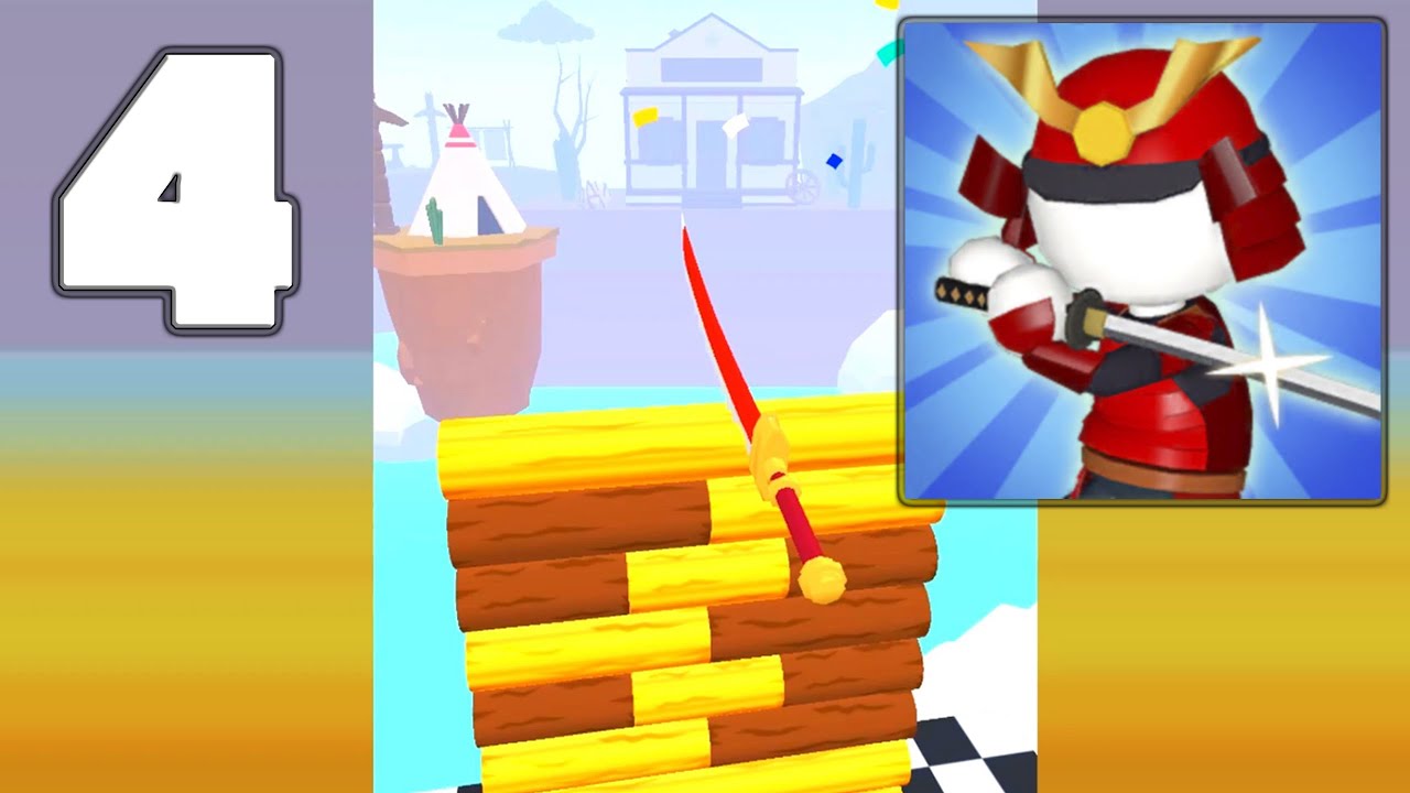 Samurai Slash - Gameplay Walkthrough Part 4 (iOS, Android) - YouTube