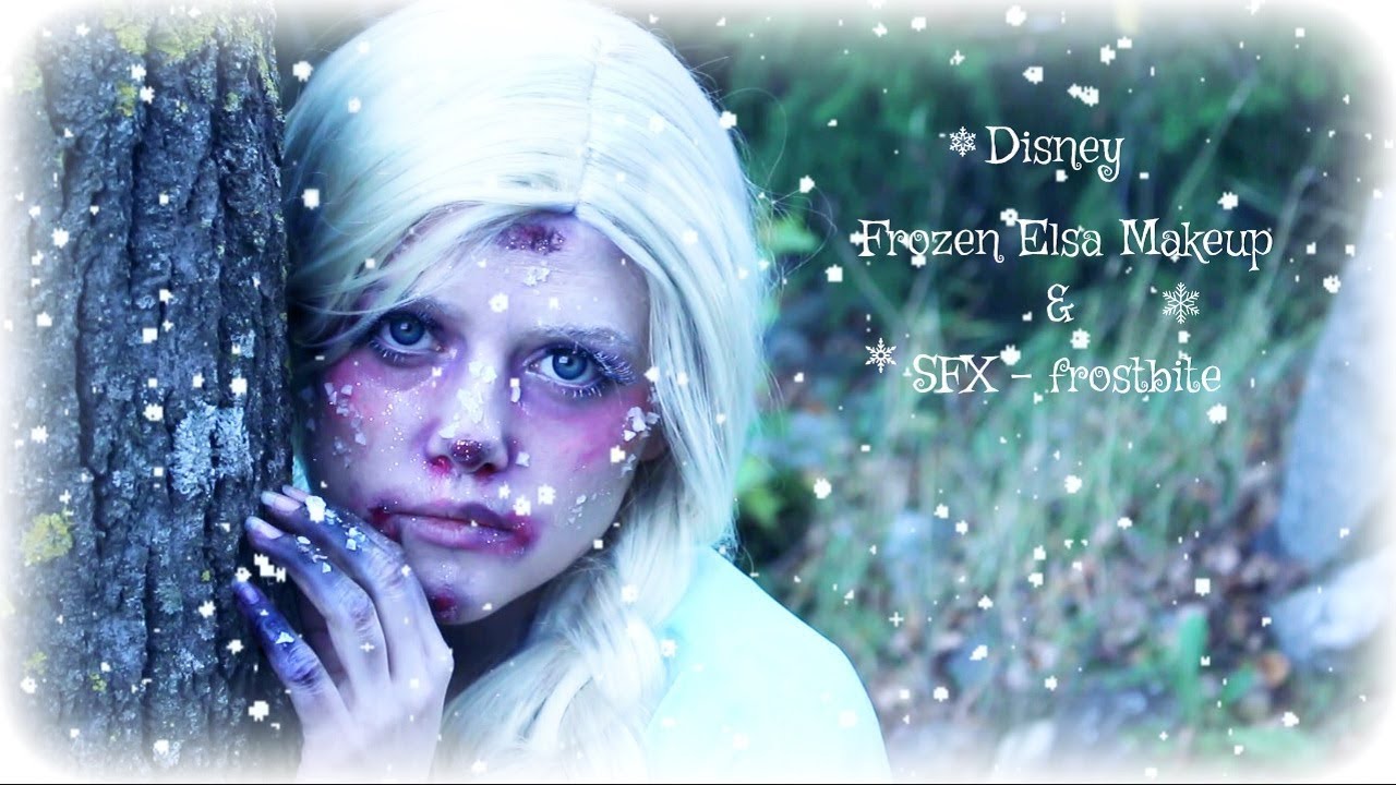 Frost bite // Disney frozen // Elsa SFX makeup - YouTube