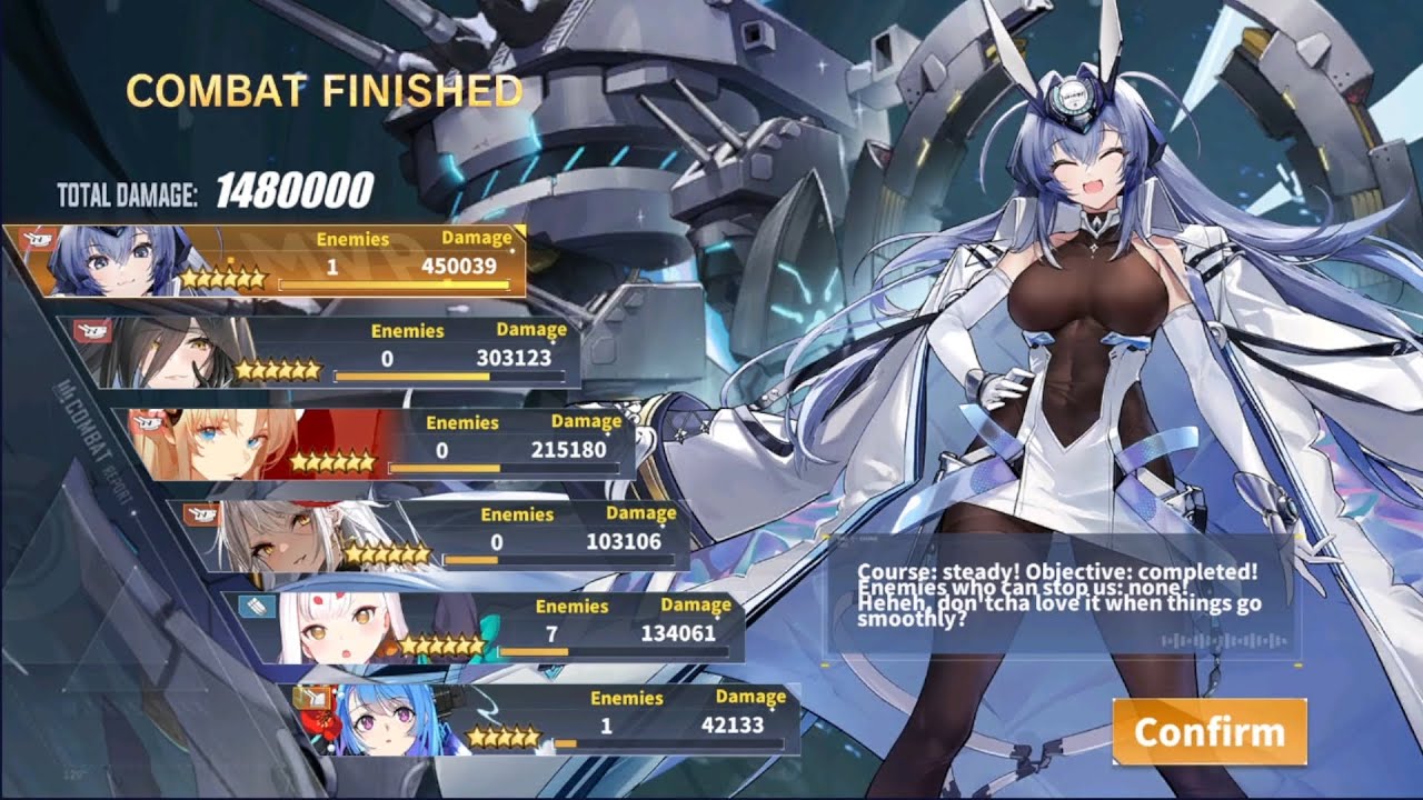 Azur Lane: Vanguard vs L15 Scharnhorst META auto kill - YouTube