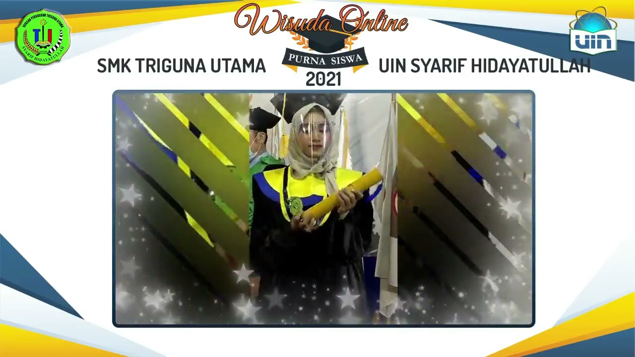 Wisuda Purna Siswa SMK Triguna Utama 2021 Part 3 - YouTube